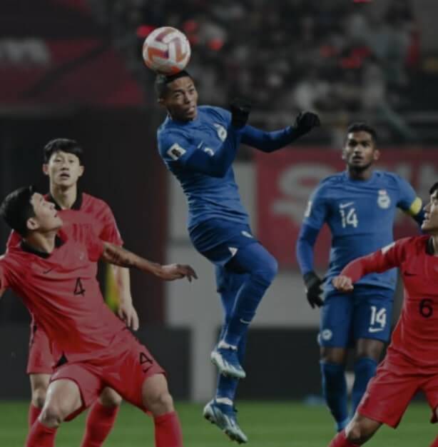 The South Korea’s National Soccer Team Wins Over Singapore With 5:0